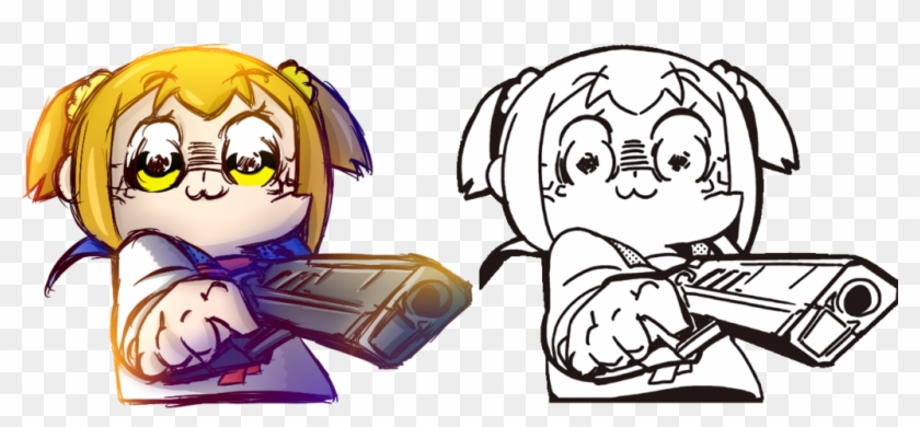 [tdr] Pop Team Epic - Pop Team Epic Angry - Free Transparent PNG ...